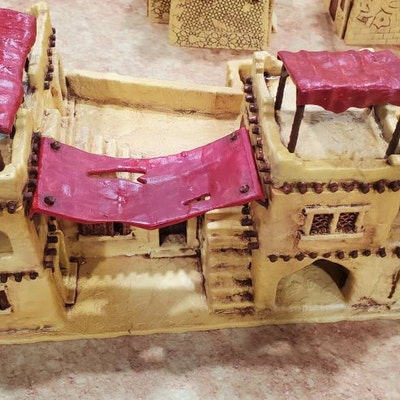 Grand Treehouse Dnd Terrain, Dnd Tree Village Terrain, Miniatureland - Etsy