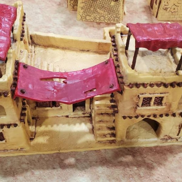 Desert Trading Outpost, Dnd Trade Outpost, Desert Trader, Miniatureland ...