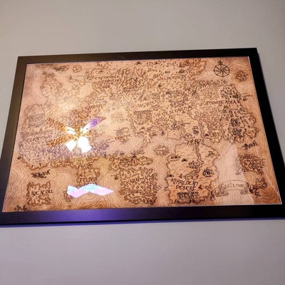 24 X 36 Vintage Runescape World Map Print - Etsy