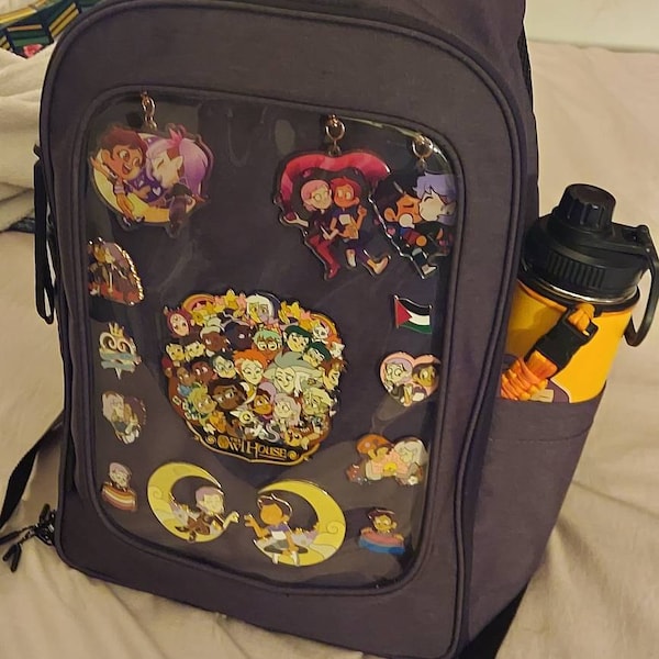 Ita Bag, Pin Display Bag, Ita Backpack, Pin Trading, Window Backpack ...