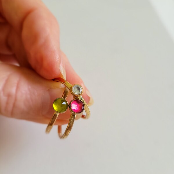 Gold Hamsa Ring, Against the Evil Eye, Gold Filled Ring, Brass Hand ...