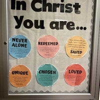 Christian Classroom Bulletin Board Set - Bible Bulletin Board ...