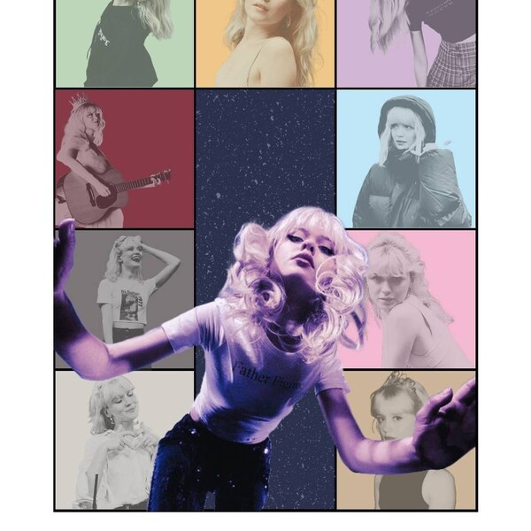 Custom Eras Tour Poster Canva Template: TTPD Party Theme (digital ...