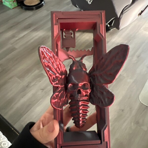 Emerging Phoenix Bookend/book Nook Bookish Decor Unique 3D Printed Gift ...