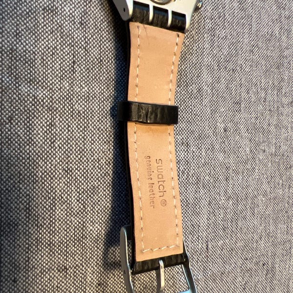 Vintage Swatch Gent GUARD TOO Large 34mm - Green Color - New and Unused ...