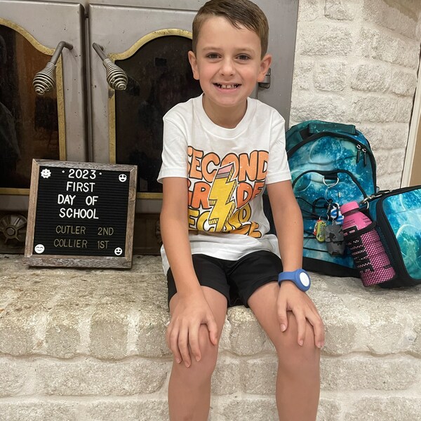 Second Grade Kids Shirt Lightning Bolt School Toddler Tee 2nd Grade Back to School Kids Shirt - Etsy