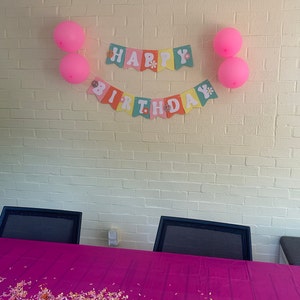 Groovy Happy Birthday Banner Retro 70s Party Theme Two Groovy ...