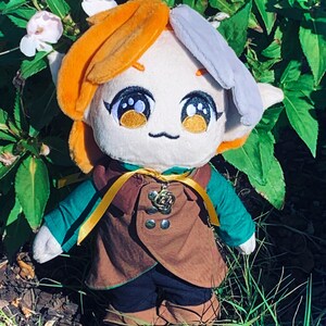 Custom Chibi Doll Plushie With Outfit - Etsy