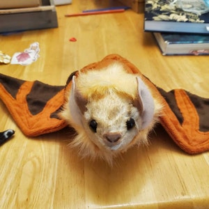Bat Plush Fruit Bat Flying Fox Cute Toys Bat Stuffed Animal - Etsy