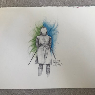 Cristiano Ronaldo Dessin ORIGINAL Dessin Au Crayon Croquis De Football ...