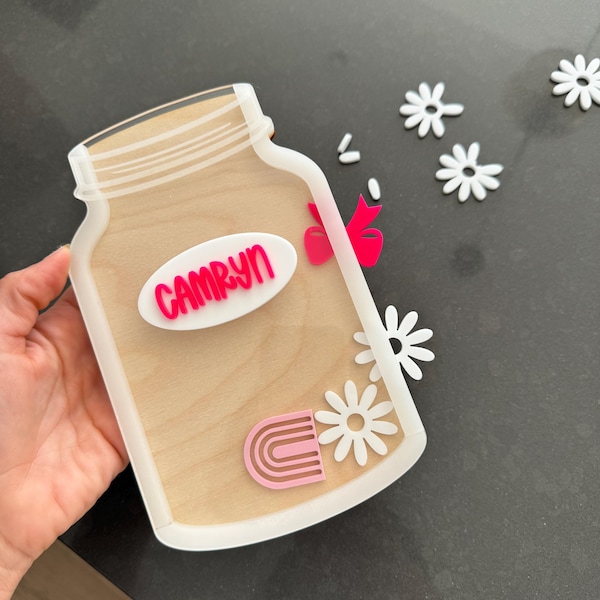 Custom Reward Jar, Small Size, Personalized Token Jar, Star Reward ...