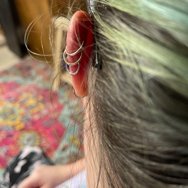 14K Solid Gold Tiny Funny Smiley Face Stud Earring Exquisite Eye ...