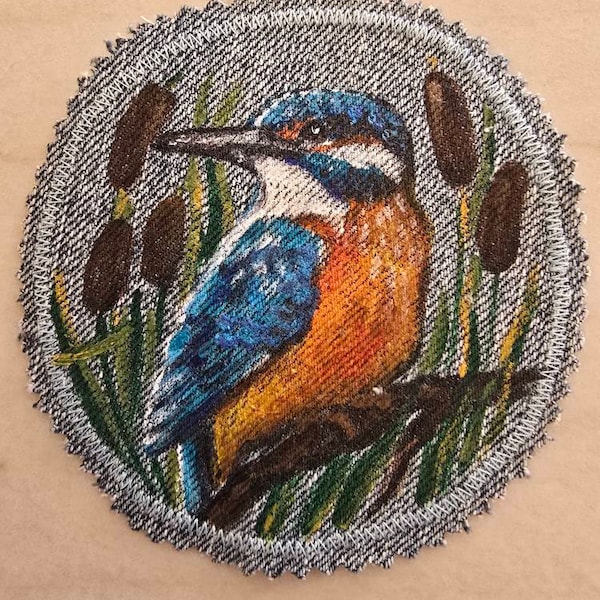 Hand Painted Greek Woman Statue Patch Denim Greek Mythology Patches ...