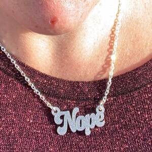 Ginger Necklace Ginger Ginger Girl Acrylic Necklace | Etsy