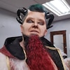 Evil Clown Foam Latex Prosthetic UNPAINTED - Etsy