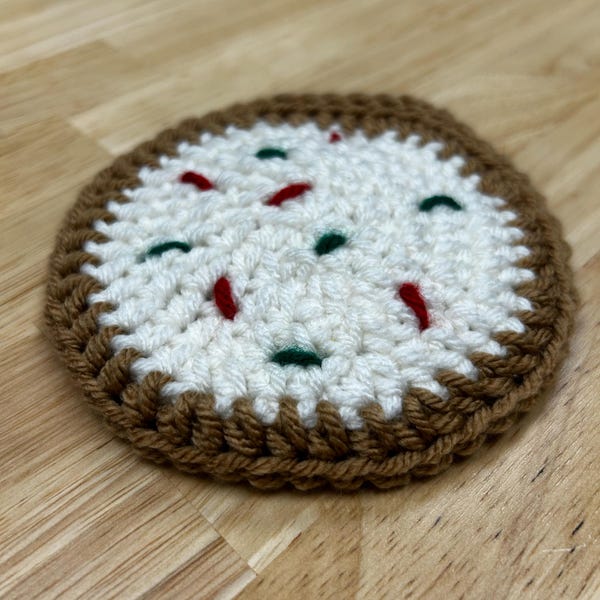 CROCHET PATTERN - Holiday Cookie Crochet Pattern Christmas Ornament ...