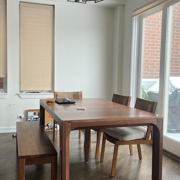 The Mar Vista-extendable Mid Century Modern Dining Table Scandinavian ...