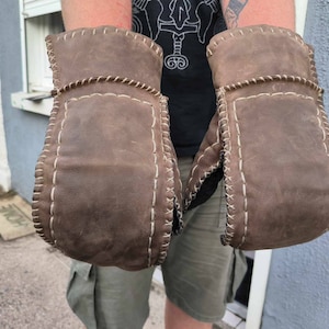 Viking Leather HANDLE Bag, Hedeby Haithabu Bag, Early Medieval ...