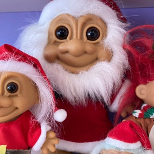 Large Vintage 1992 Ace Novelty Co Inc Blue Hair Troll - Etsy