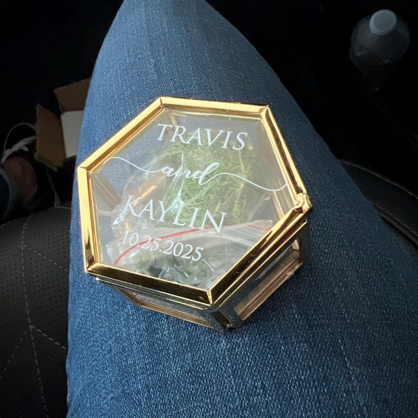 Gold Glass Scan to Bless QR Sign Scannable Acrylic Sign, Wedding ...