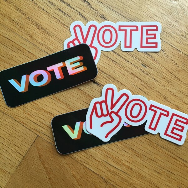 Vote Sticker - Etsy