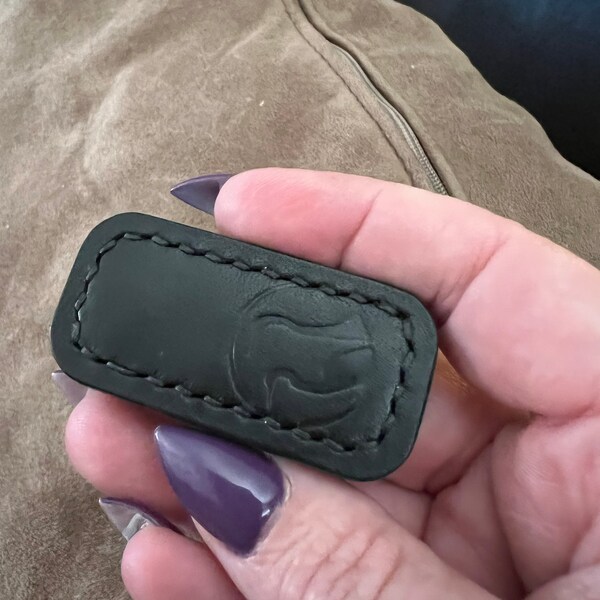 Leather Magnetic Slider Fidget, 3 Magnets Version - Etsy