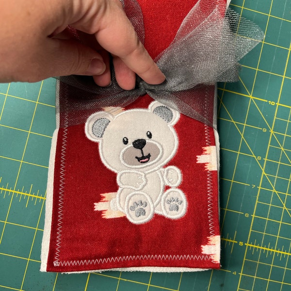 Teddy Bear Digital Machine Embroidery Applique Design 4 SIZES, Bear ...