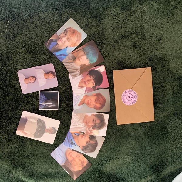 Bts Deco Kit Photocard - Etsy