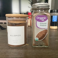 Amber Glass Spice Jars, Spice Jars, Amber Screw Top Lid Spice Jars ...