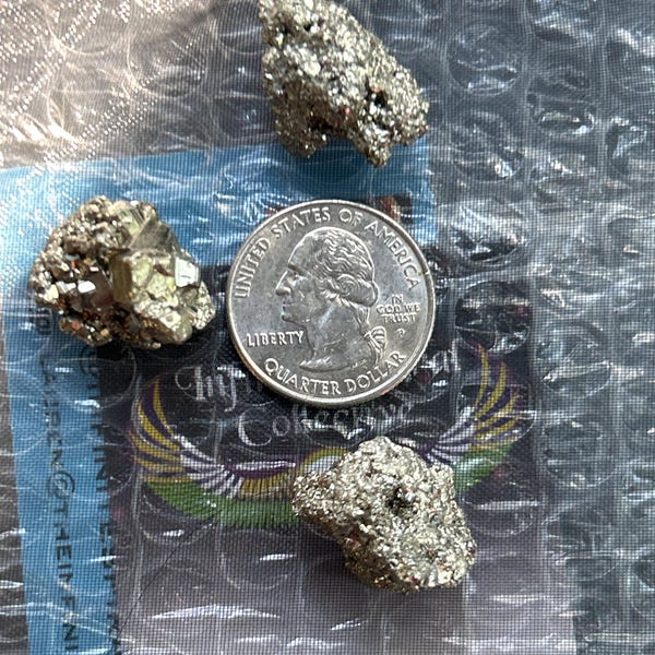 Pyrite Crystal - Pyrite Stone - Fool's Gold Raw Rock - Pyrite Crystals - Pyrite Cluster Quality ...