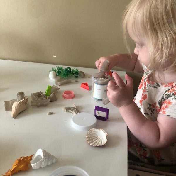 Construction Sensory Bin, Nature Sensory Mix, Rocks, Rock Sensory Bin ...