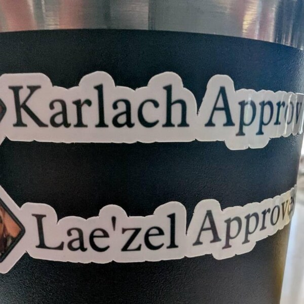 Baldur's Gate 3 Companions Approval Sticker! | Bg3 Stickers ...