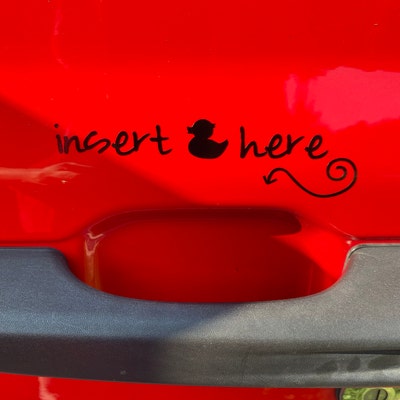 Duck Placement Decal - Etsy