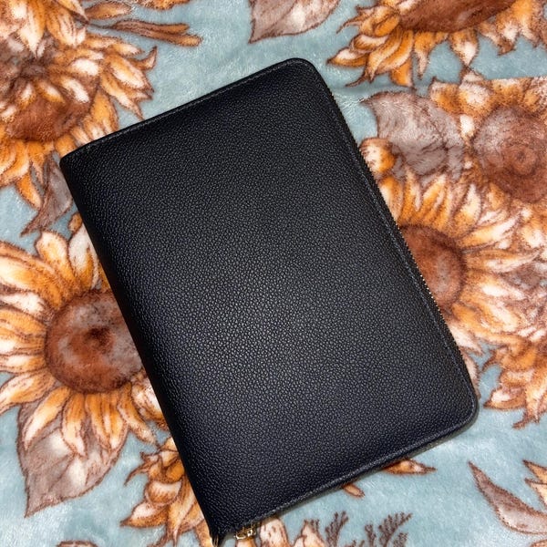 A6 Binder Budget Wallet A6 Zippered Binder Budget Binder Budget Wallet ...