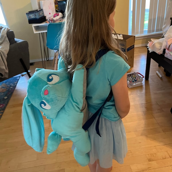 Plush Backpack Sewing Pattern .pdf Tutorial Stuffed Animal Cat Fox ...