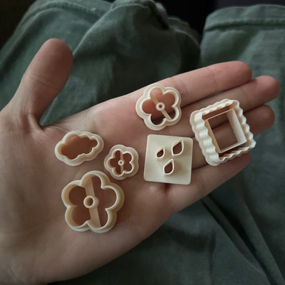 Boho Embossed Unique Cutter Sets 5 Sets Classic Dangle Earring Cutter ...