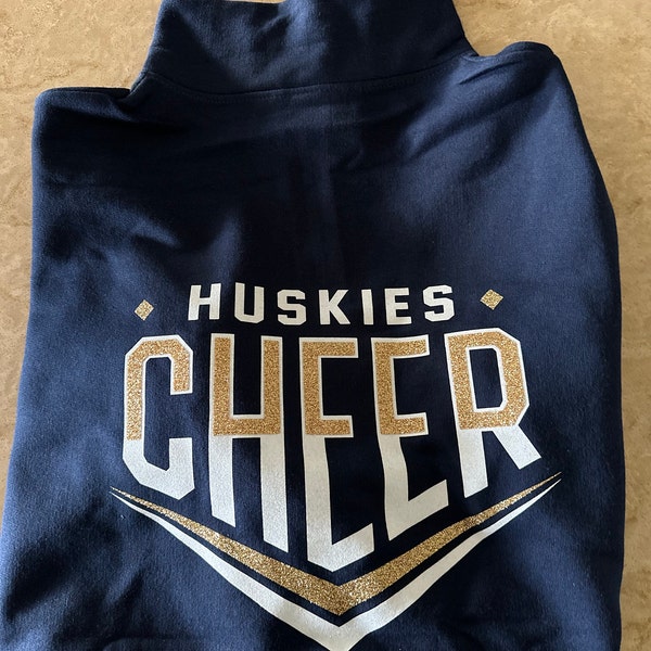 Glitter Cheer Quarter-zip | Glitter Cheer Quarter-zip | Cheer Bling ...