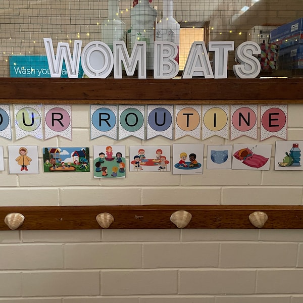 Bulletin Board Bunting | SPOTTY PASTELS Classroom Decor | Editable - Etsy