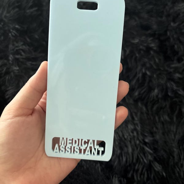 Custom Badge Buddy for ID Card, ID Badge Holder, Lab Badge Buddy ...