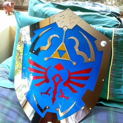 Hylian Shield Ocarina of Time Steel-plated, Battle-ready Replica From ...