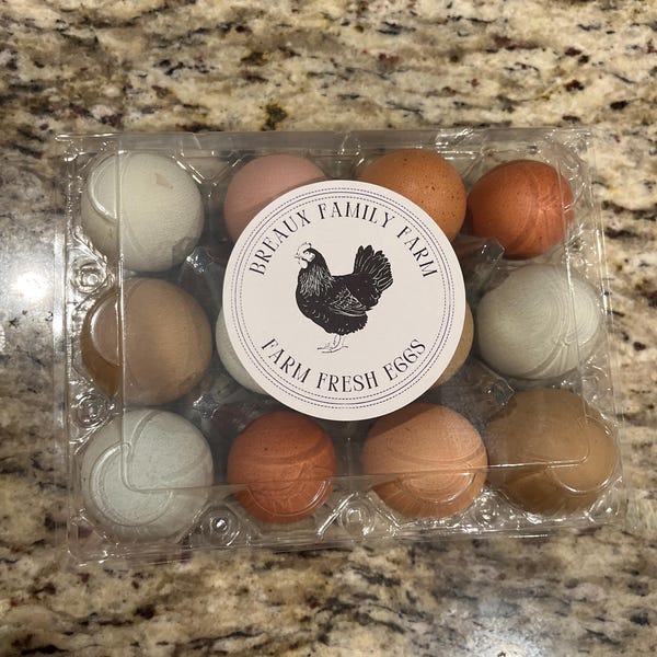 Custom Farm Fresh Meat Processing Sticker Label - Etsy