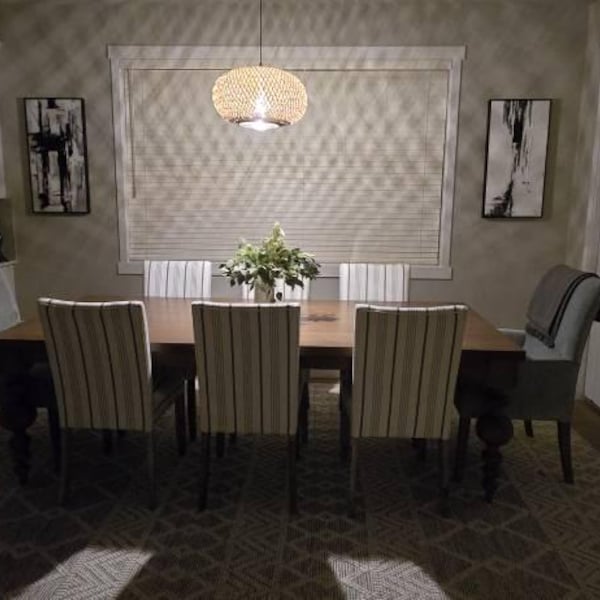 The Arcadia | Extendable Oak Dining Table // Large Turned Leg ...