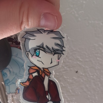 Custom Shaker Acrylic Charms Keychain Personalized Acrylic Keychain ...