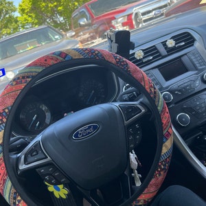 Cute Smile Face Steering Wheel Cover for Women Personalized - Etsy