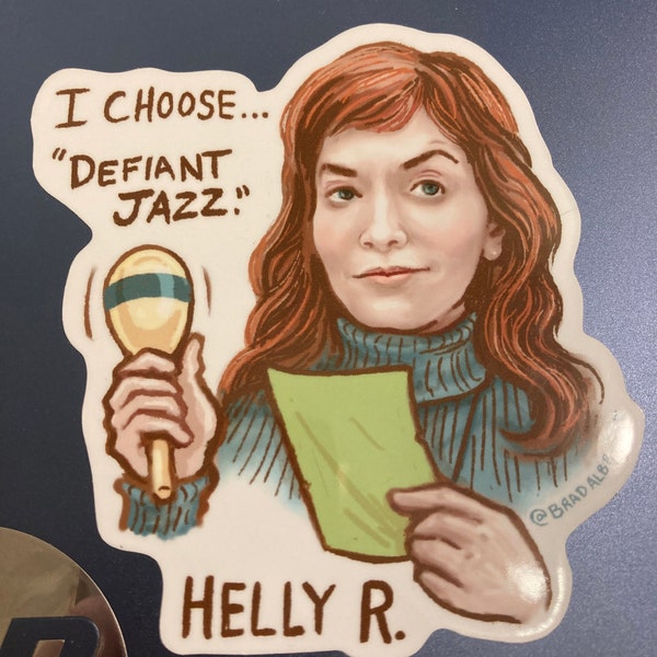 Severance Helly R. - Defiant Jazz Stickers & Magnets - Britt Lower ...