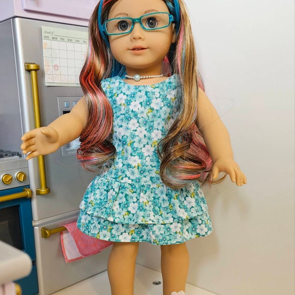 Handmade 18 Inch Doll Clothes scarlet and Charcoal Jumper Top, Jumper ...