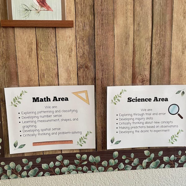 Center Signs Classroom, Classroom Decor, Classroom Signs, Preschool ...