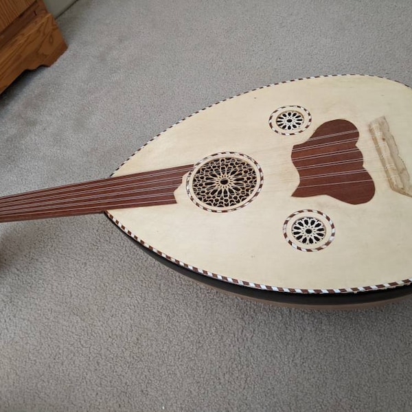 Set Consisting of Guembri and Qraqeb, Moroccan Pro Gnawa Instrument ...