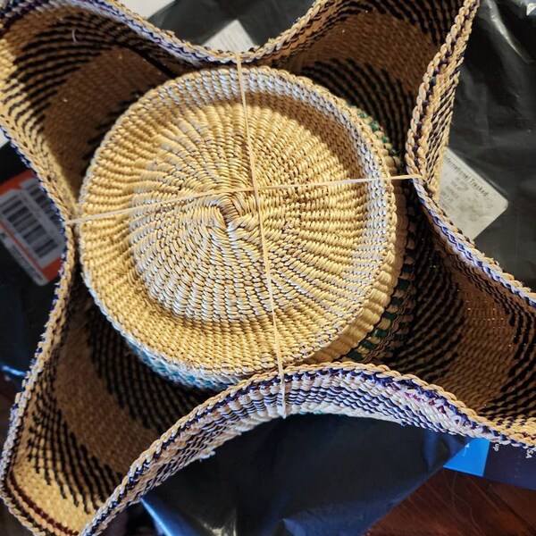 Rwanda Basket / African Basket / African Wall Baskets / Straw Basket ...