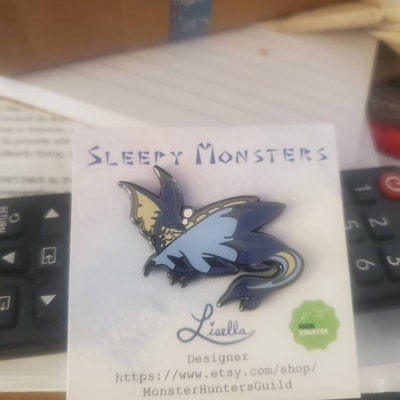 Rajang Monster Hunter Thumbs up MHW Fan Made Pin - Etsy